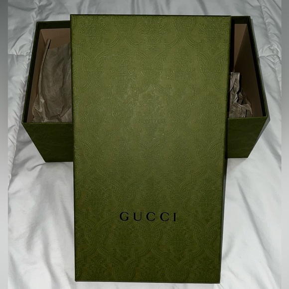 Gucci | Shoes | Gucci Shoe Box With Tissue Paper New | Poshmark